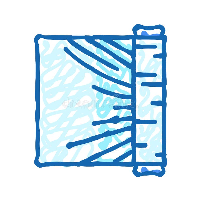 Wrap Plastic Package Icon Doodle Illustration Stock Illustration ...