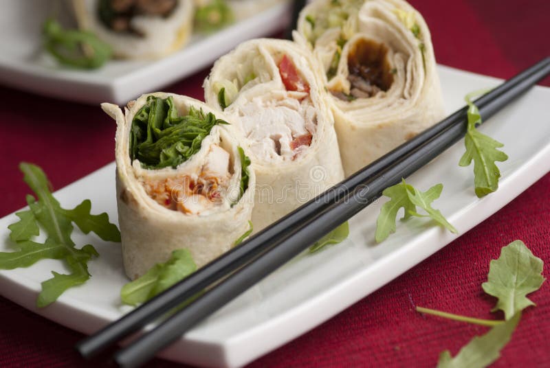 Selection of Delicious Open Sandwiches Stock Image - Image of modern ...