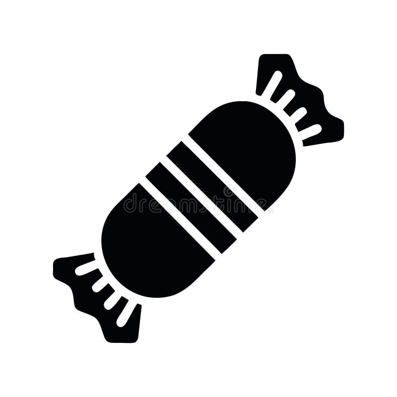 Wrapped candy icon stock vector. Illustration of wrapped - 295536490