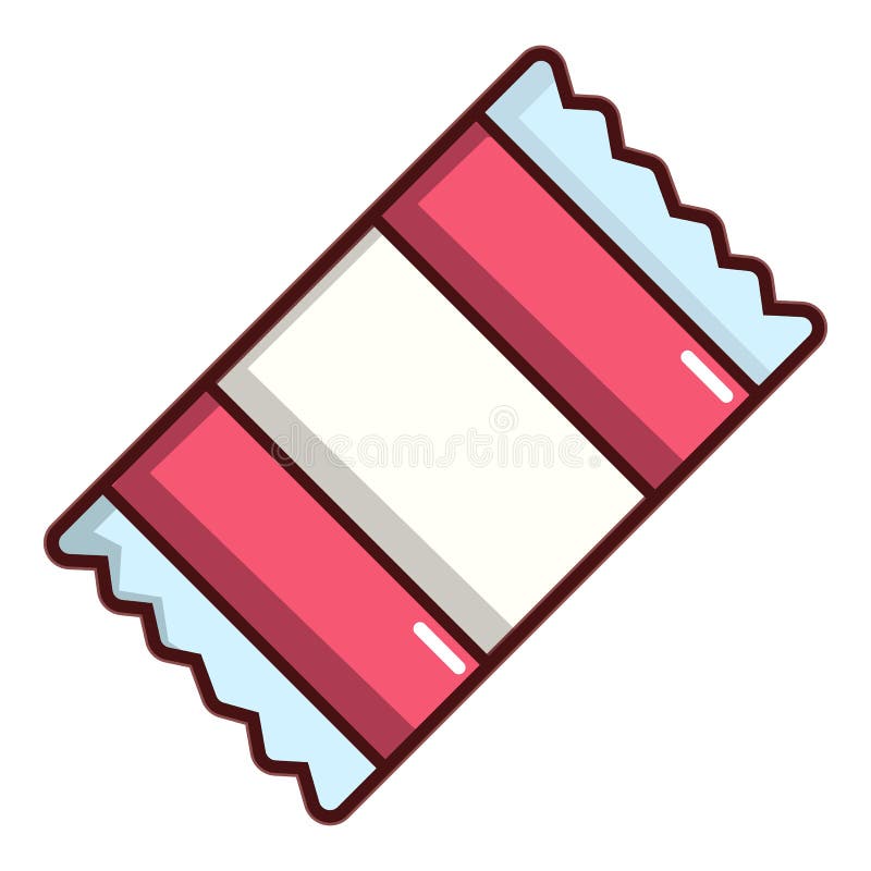Wrapped Candy Icon, Cartoon Style Stock Vector - Illustration of ...