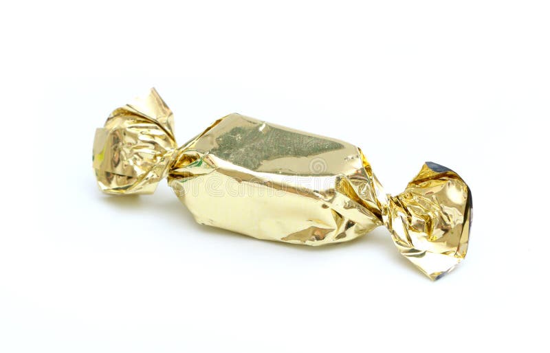 Wrapped Caramels stock photo. Image of food, white, junk - 43978128