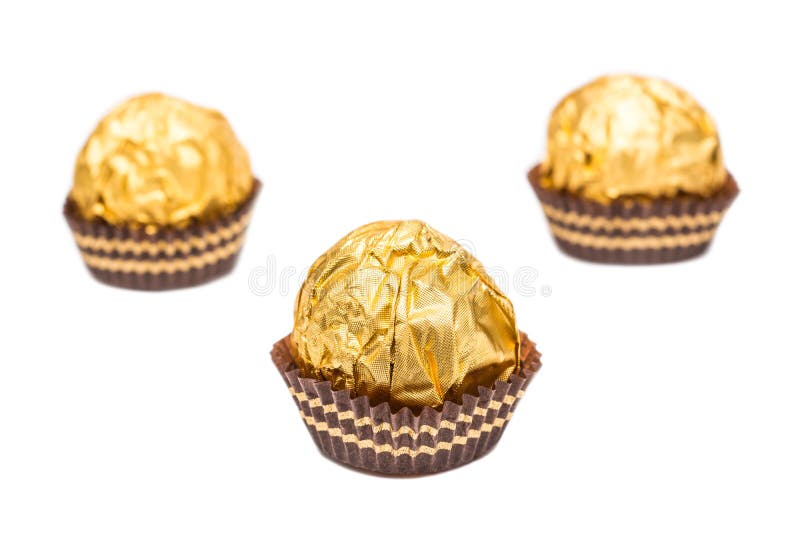 Wrapped Chocolate Candies stock photo. Image of foil - 37613694