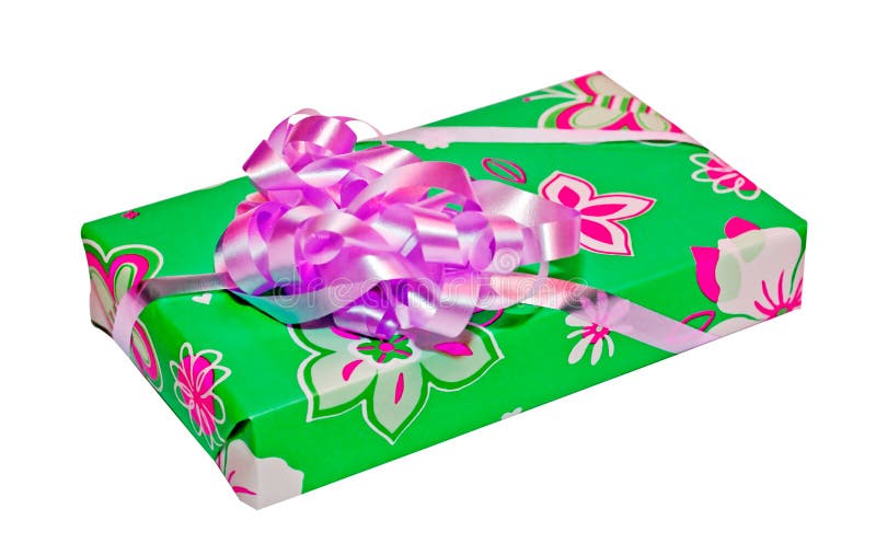 Wrapped gift stock photo. Image of giftbox, decorations - 4316740