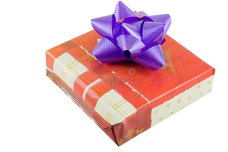 Wrapped Gift stock photo. Image of party, mail, reward - 7462910