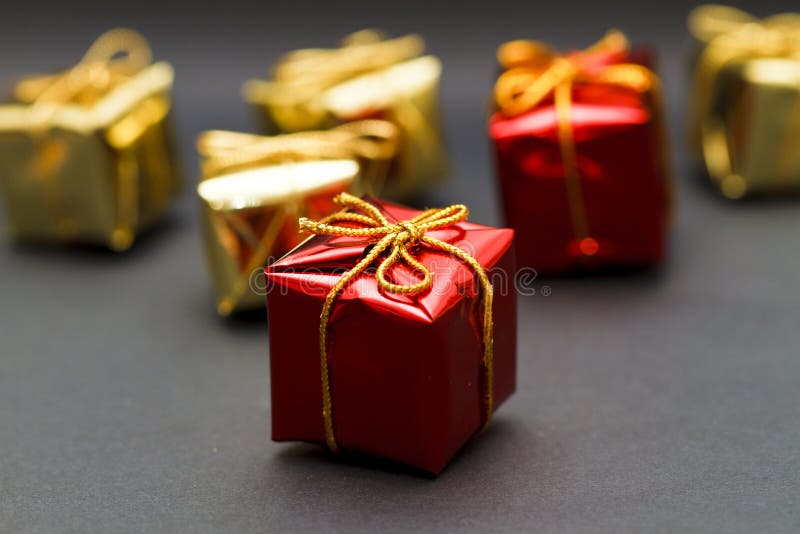 Wrapped gift boxes stock photo. Image of festive, cheery - 19269302