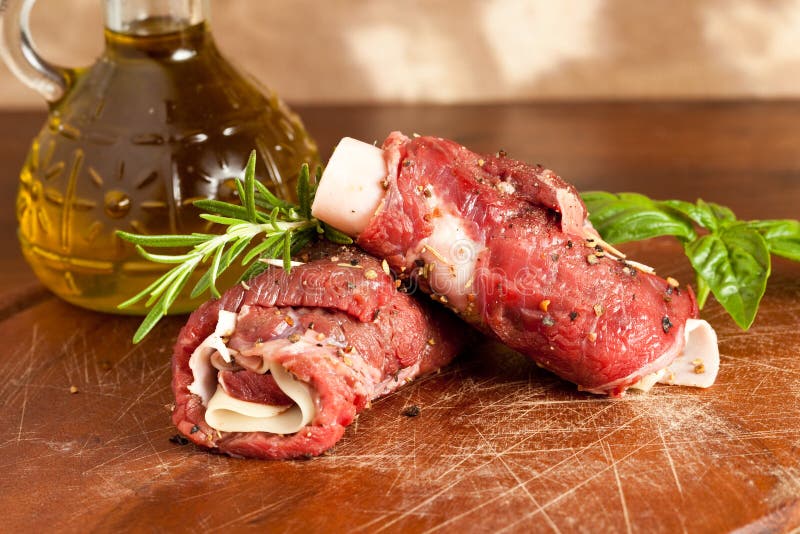 Wrapped meat stock image. Image of rolls, food, beef - 16058343