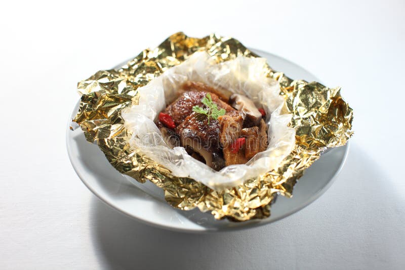 Wrapped meat stock image. Image of food, lunch, full - 22599135