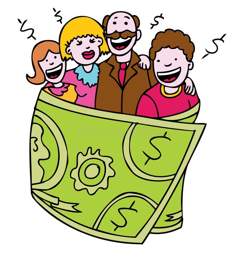 Cartoon Rich Family Stock Illustrations – 1,876 Cartoon Rich Family ...