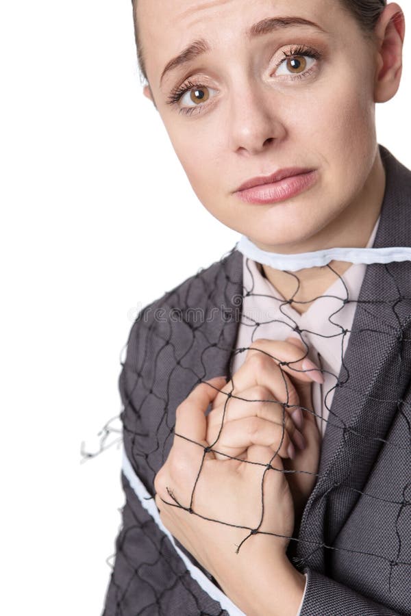 Wrapped in a net stock photo. Image of concepts, problem - 71281730