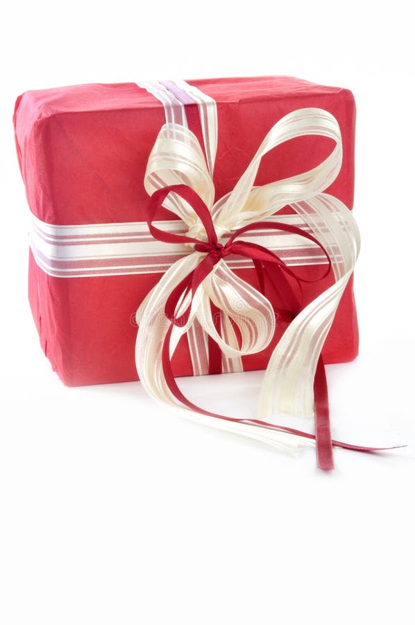 Wrapped present stock image. Image of background, wrapping - 10776869