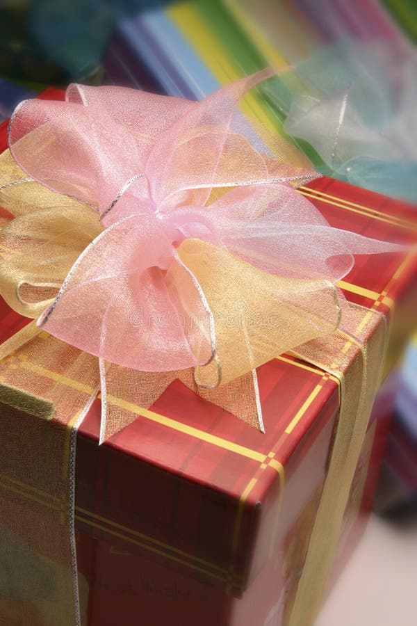 Wrapped present stock photo. Image of paper, concept - 51069322