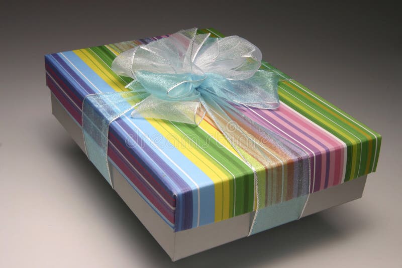 Wrapped present stock image. Image of wrapped, celebration - 40855115