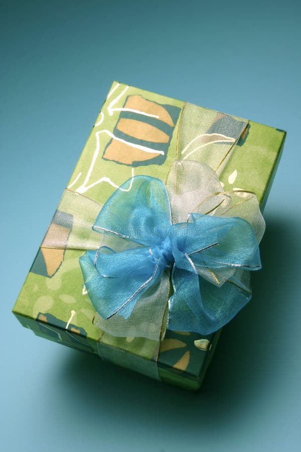 Wrapped present stock photo. Image of paper, concept - 51069322