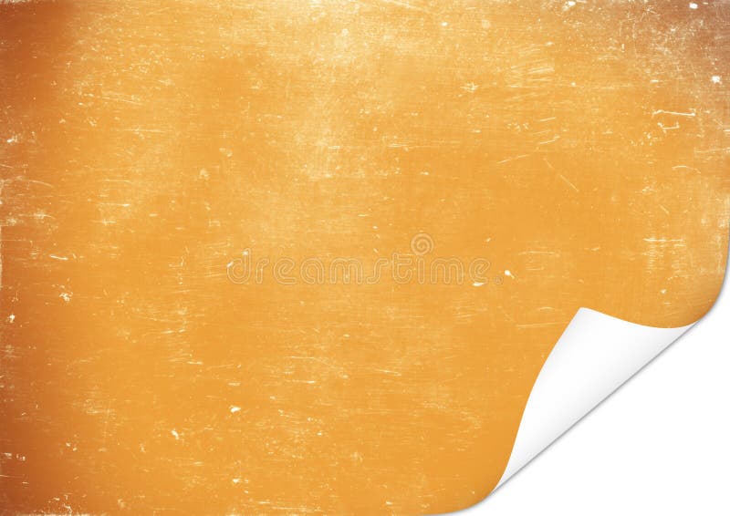 Wrapped a sheet of paper stock illustration. Illustration of bend ...