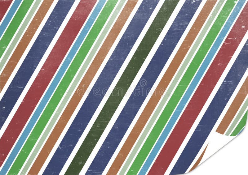 Wrapped a Sheet of Paper Line Stock Illustration - Illustration of line ...