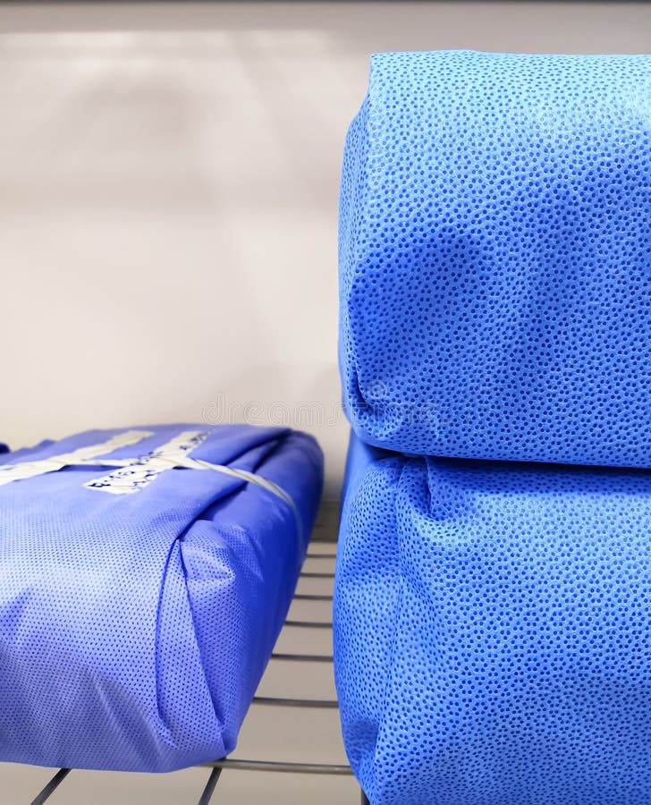 Wrapped Sterile Surgical Instruments Stock Image - Image of procedure ...