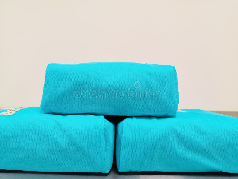 Wrapped Surgical Instrument Set Stock Image - Image of operation, sheet ...