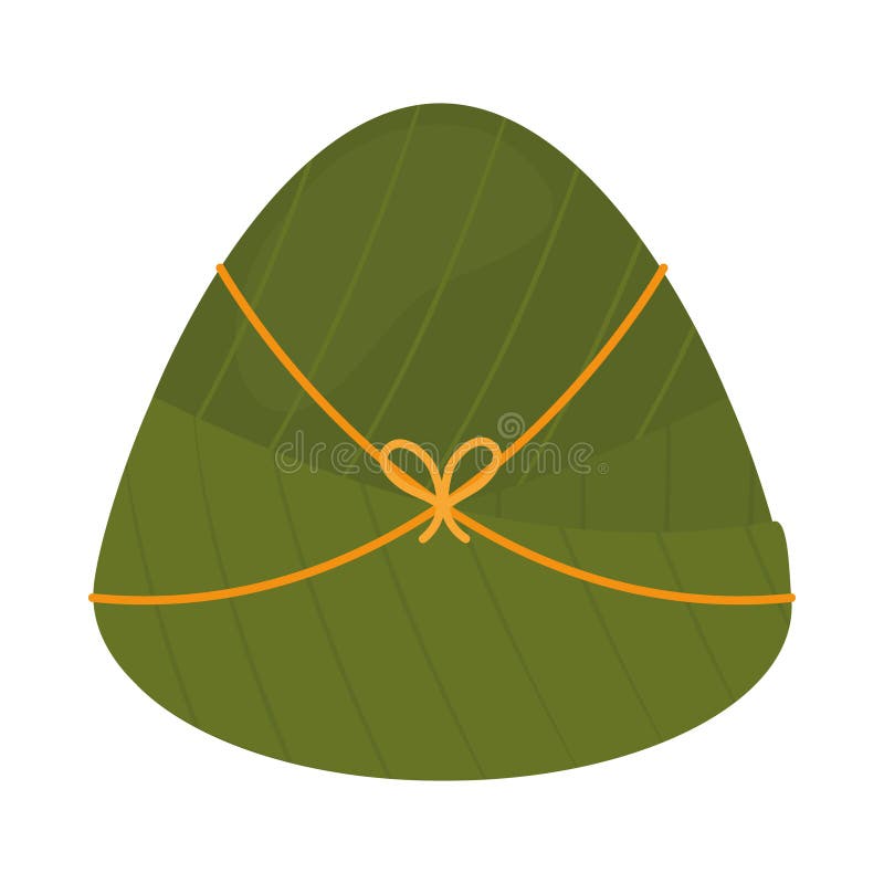 Chinese zongzi icon stock vector. Illustration of design - 273136158