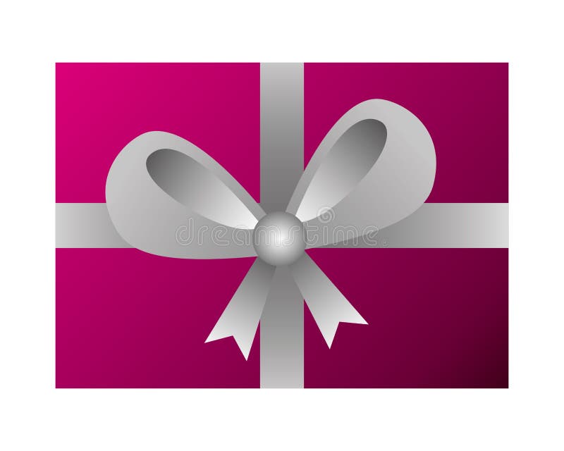 Wrapper Gift Box on White Background Stock Vector - Illustration of ...