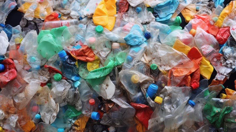 Wrappers trash texture stock illustration. Illustration of colors ...