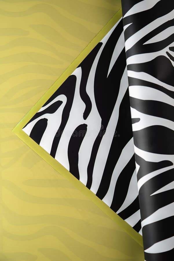 Wrapping Paper for Flowers Bouquets in Two Colors Green and Zebra ...