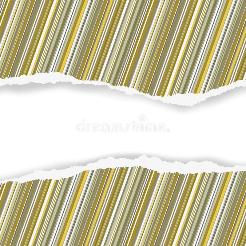 Torn wrapping paper. stock vector. Illustration of orange - 23558194