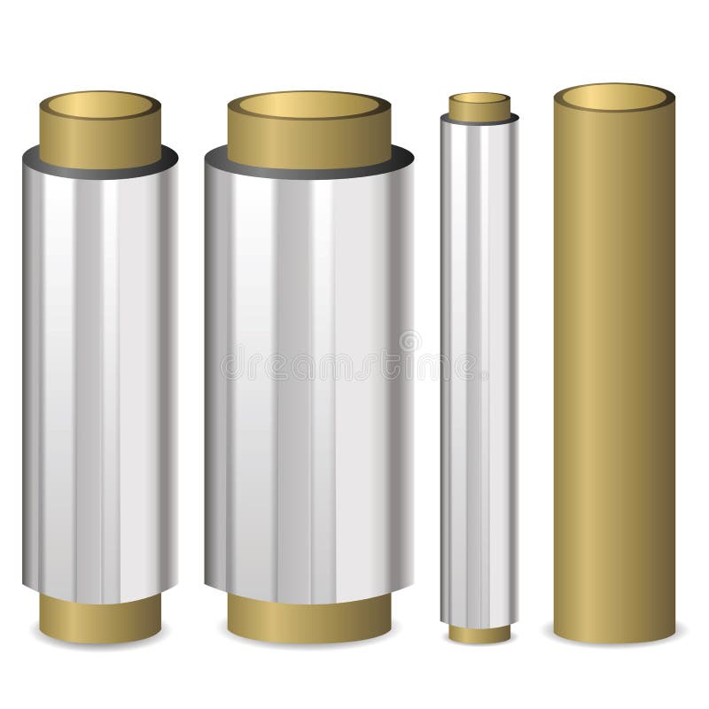 Wrapping Plastic Stretch Tapes Stock Vector - Illustration of polythene ...