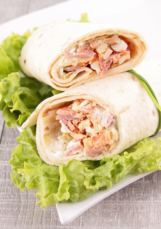 Wraps stock photo. Image of culinary, sandwich, vegetable - 25389178
