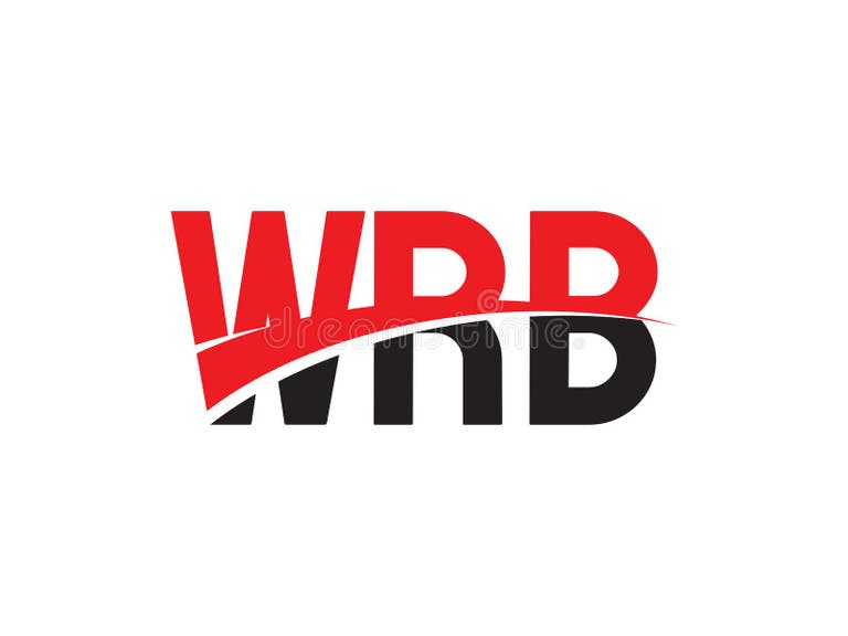 WRB Letter Initial Logo Design Vector Illustration Stock Vector ...