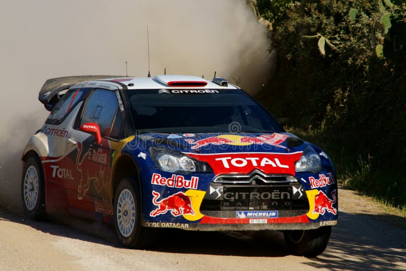 WRC 2011 Rally D Italia Sardegna - LOEB Editorial Image - Image of ...