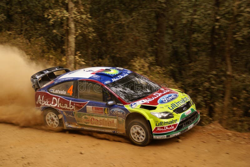 WRC Corona Rally Mexico 2010 LATVALA Editorial Stock Photo - Image of ...