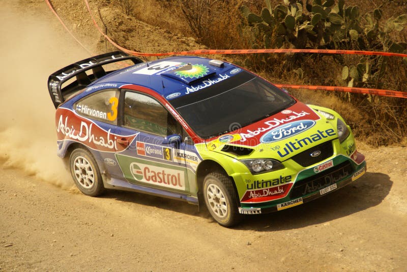 WRC Corona Rally Mexico editorial stock image. Image of world - 4463224