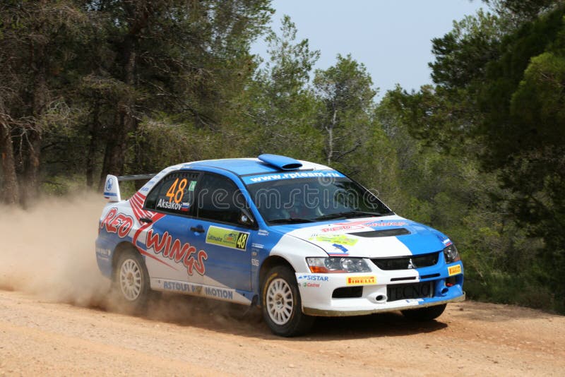 WRC Rally Acropolis editorial photography. Image of rocks - 5320447