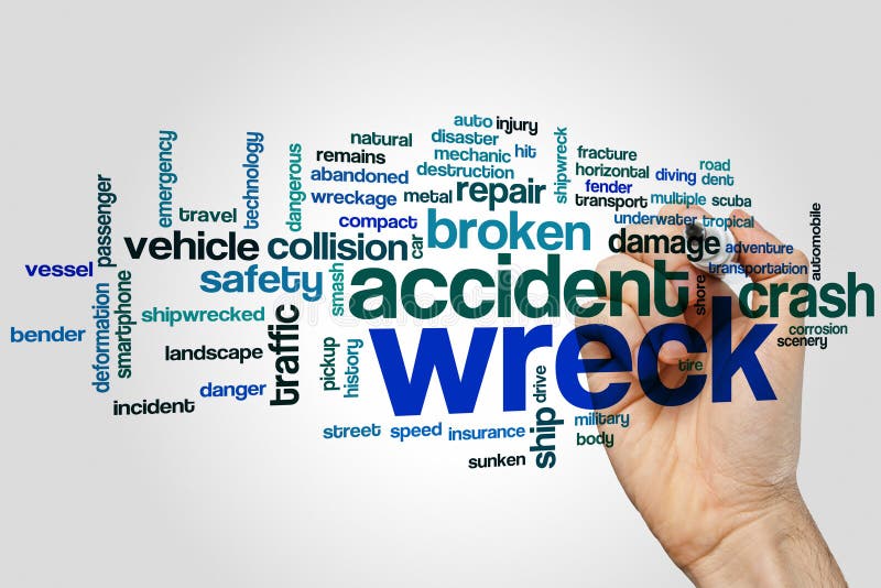 Wreck word cloud stock image. Image of metal, crash, mechanic - 88381159