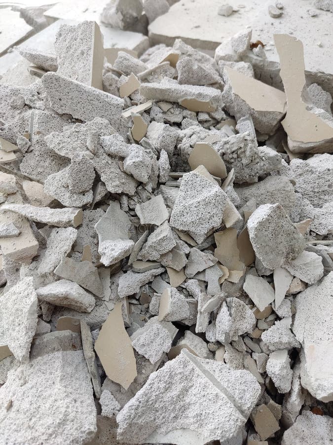 Wreckage rock of building stock image. Image of stonewall - 252154067