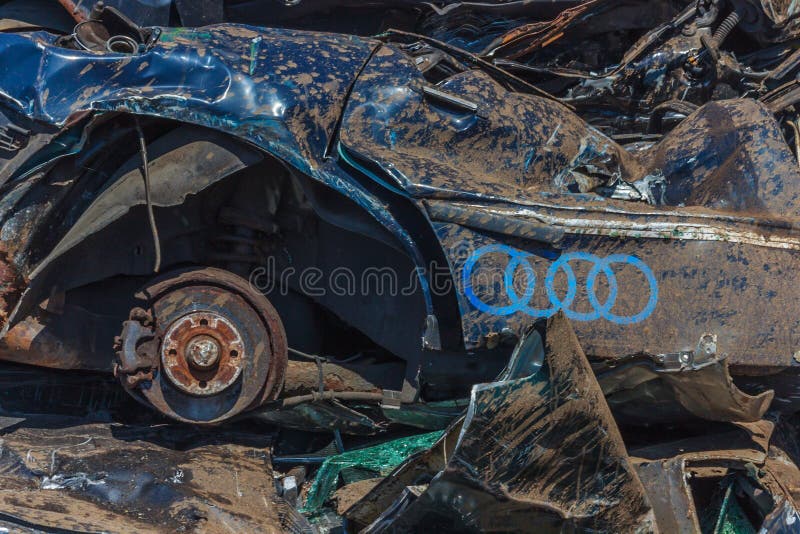 Wrecked Audi Stock Photos - Free & Royalty-Free Stock Photos from ...