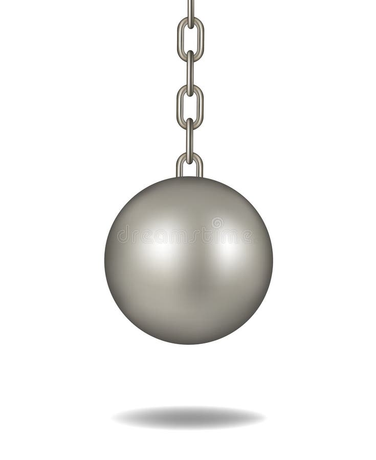 Wrecking Ball stock illustration. Illustration of industrial - 11582428