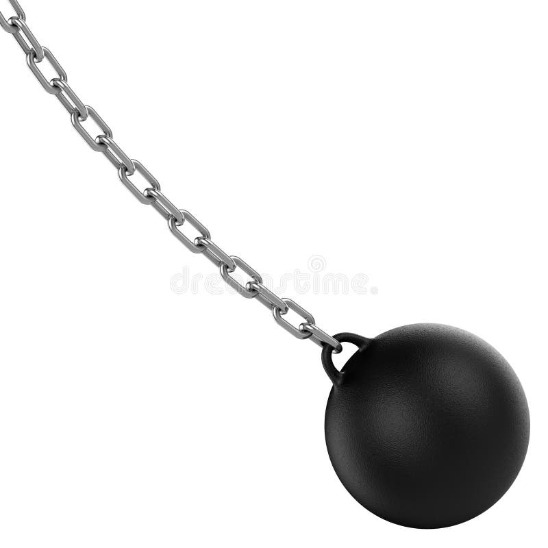Wrecking ball stock photo. Image of dynamic, crash, hitting - 41303506