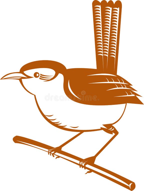 Wren Stock Illustrations – 2,464 Wren Stock Illustrations, Vectors ...