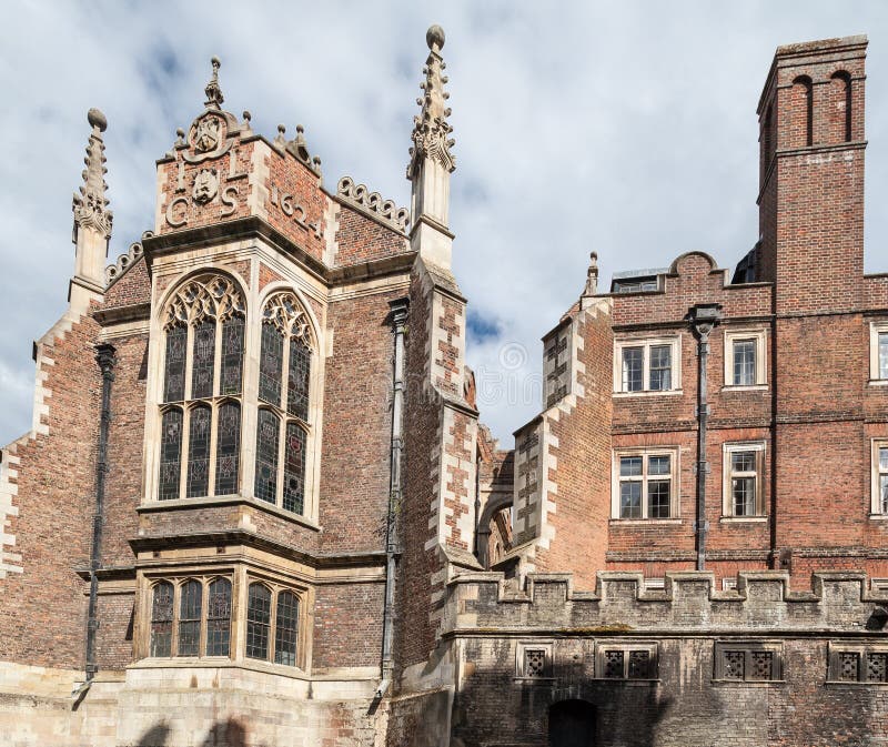 Wren Library Cambridge England Stock Image - Image of college, saint ...