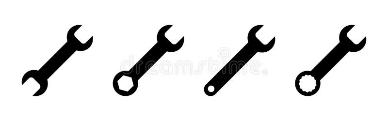 Wrench Icon . Repair Icon Vector. Tools Icon Vector Stock Vector ...