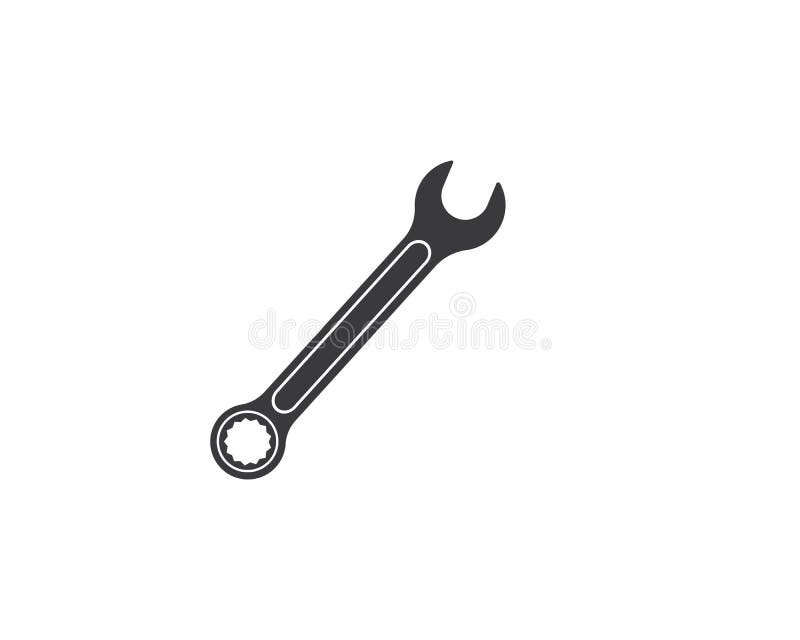Wrench Icon Vector of Automotive Service Illustration Stock Vector ...
