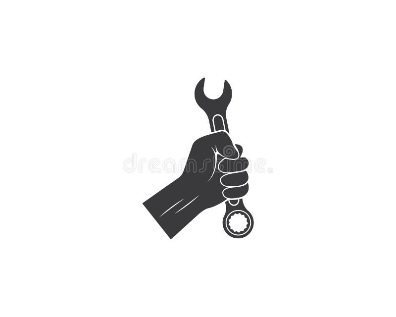 Wrench Icon Vector of Automotive Service Illustration Stock Vector ...