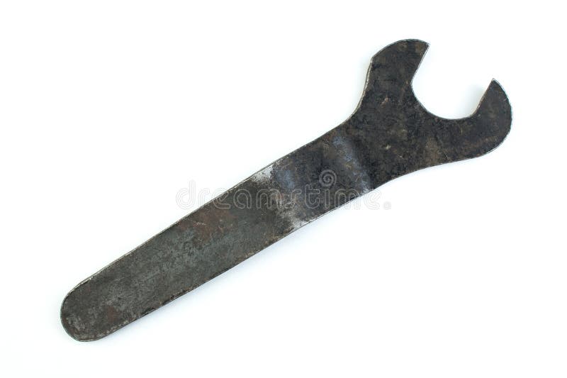 Wrench Isolated on White. Tools Stock Image - Image of engineer, metal ...