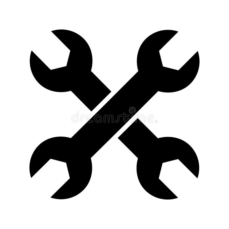 Wrench - Metal Spanner Icon Vector Design Template Stock Vector ...