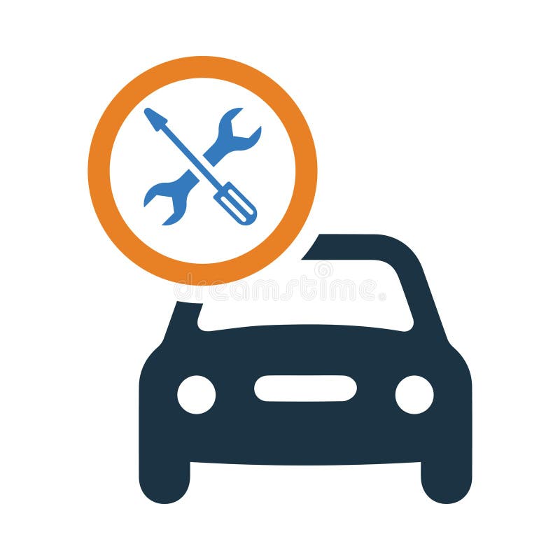 Wrench, Screwdriver, Car, Auto, Repair, Auto Car Repair Icon Stock ...