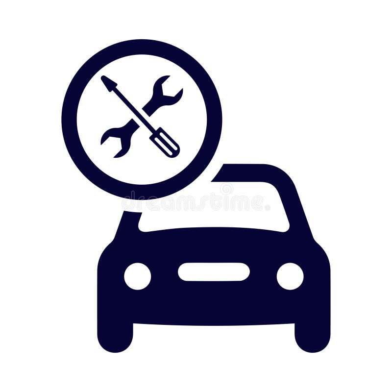 Wrench, Screwdriver, Car, Auto, Repair, Auto Car Repair Icon Stock ...