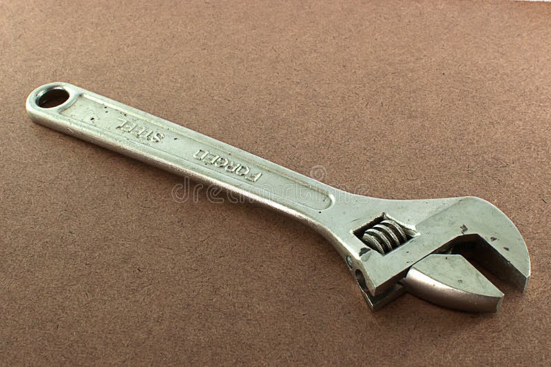 Wrench stock photo. Image of maintenance, brown, repair - 47390962