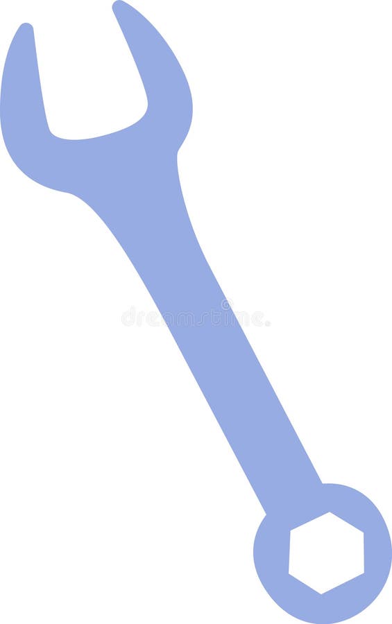 Wrench Tool Icon stock vector. Illustration of gear - 309336165