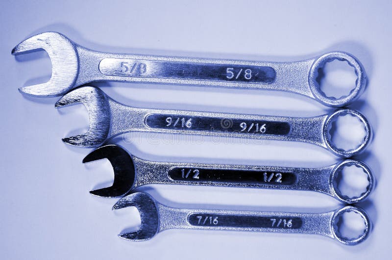 Wrenches-4 stock photo. Image of macro, exposed, tradesman - 10502